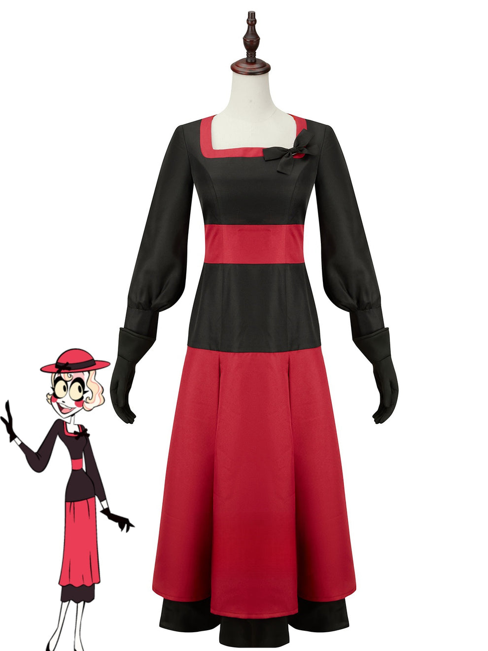 Hazbin Hotel Charlie Morningstar Dress Cosplay Costume – Rainybear