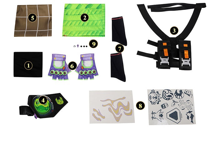 Valorant Gekko Cosplay Costume – Rainybear