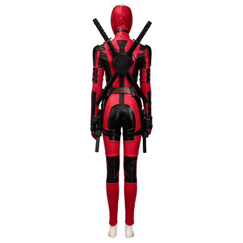 Deadpool 3 Deadpool & Wolverine Lady Deadpool Wanda Wilson Cosplay Cos ...