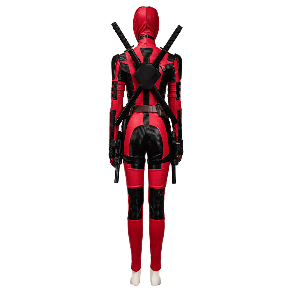 Deadpool 3 Deadpool & Wolverine Lady Deadpool Wanda Wilson Cosplay Cos ...