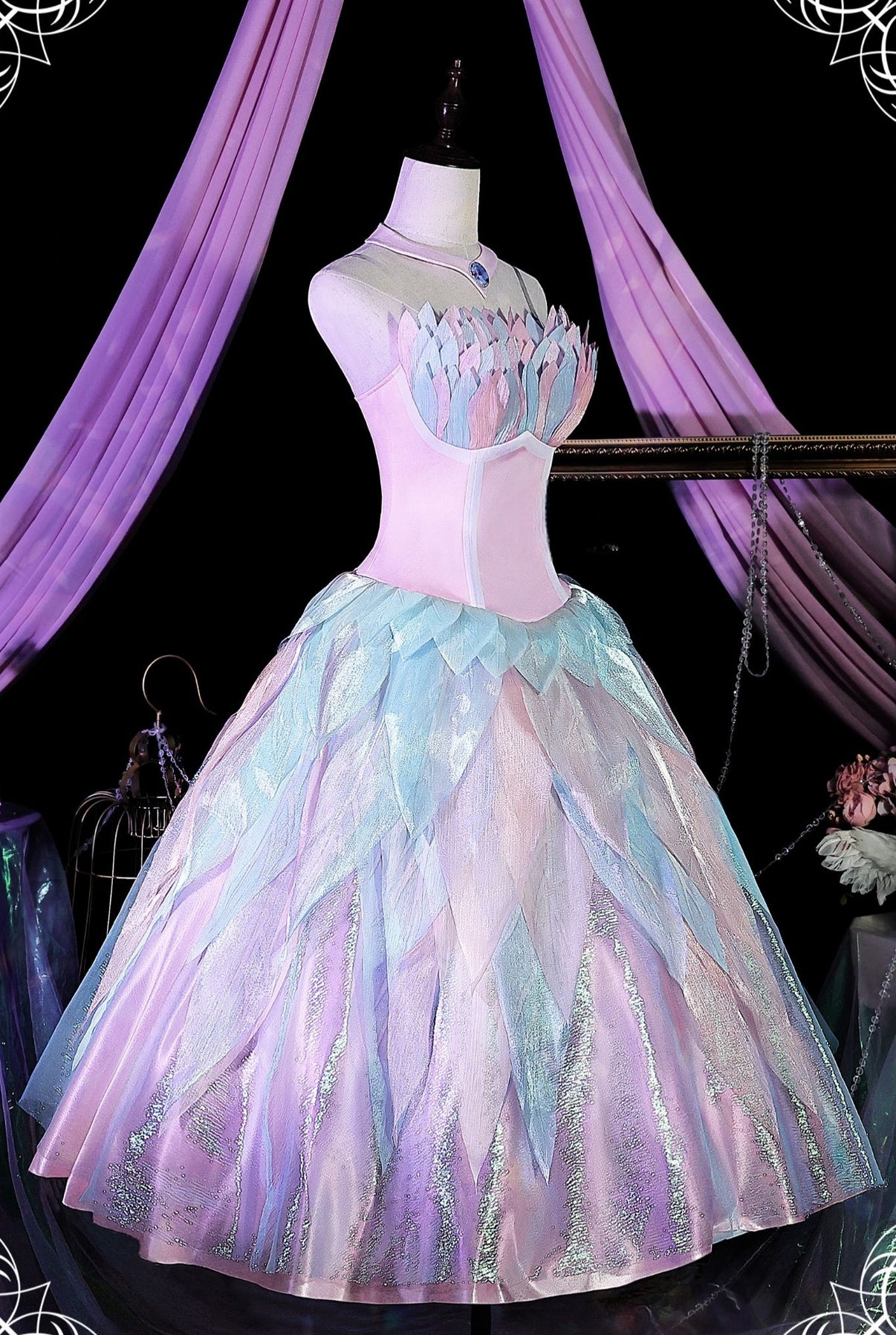 Barbie Princess Swan Lake Odette Cosplay Costume Halloween Princess Dr ...