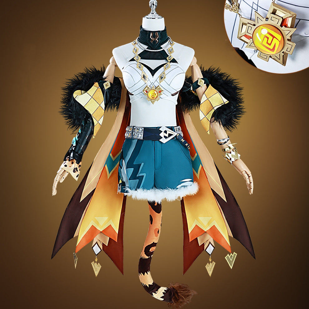 Genshin Impact Xilonen Natlan Cosplay Costume – Rainybear